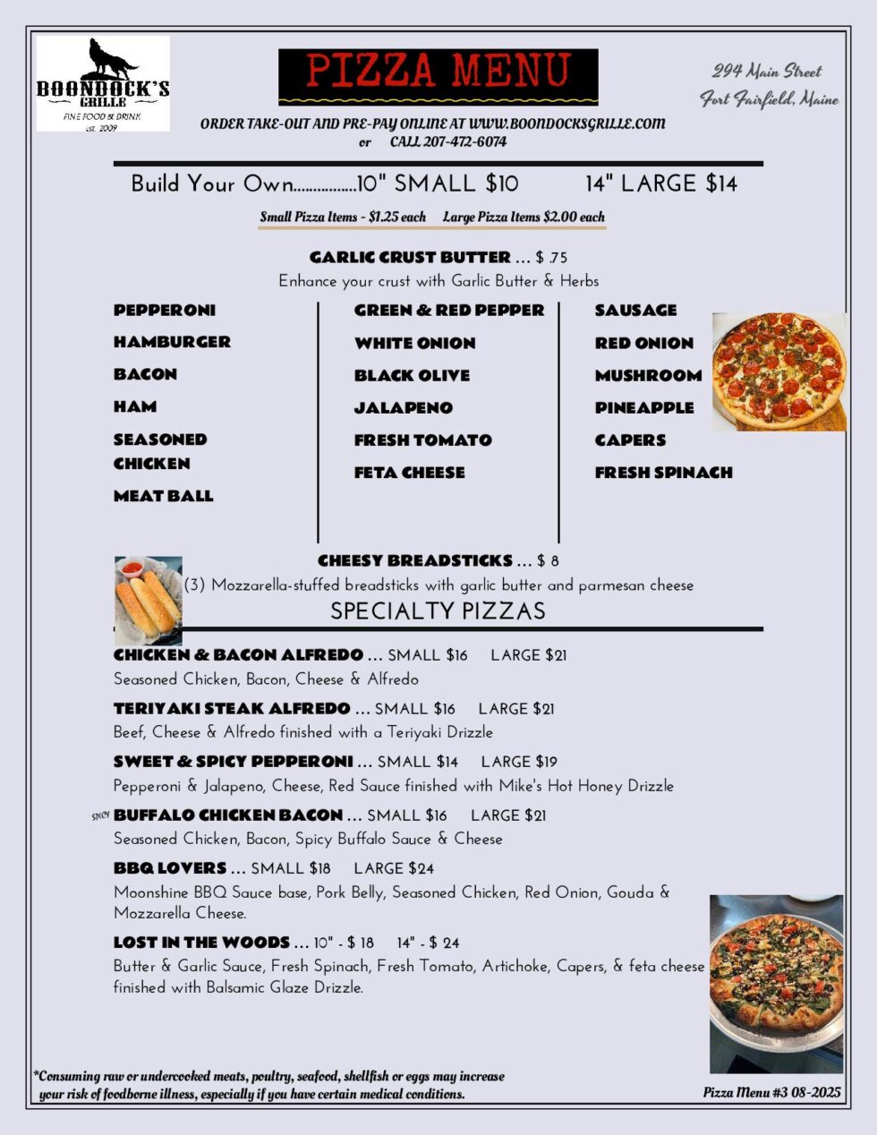 Boondock's Grille | A Howlin' Good Time