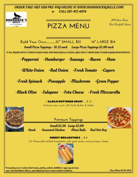 Boondock's Grille | A Howlin' Good Time